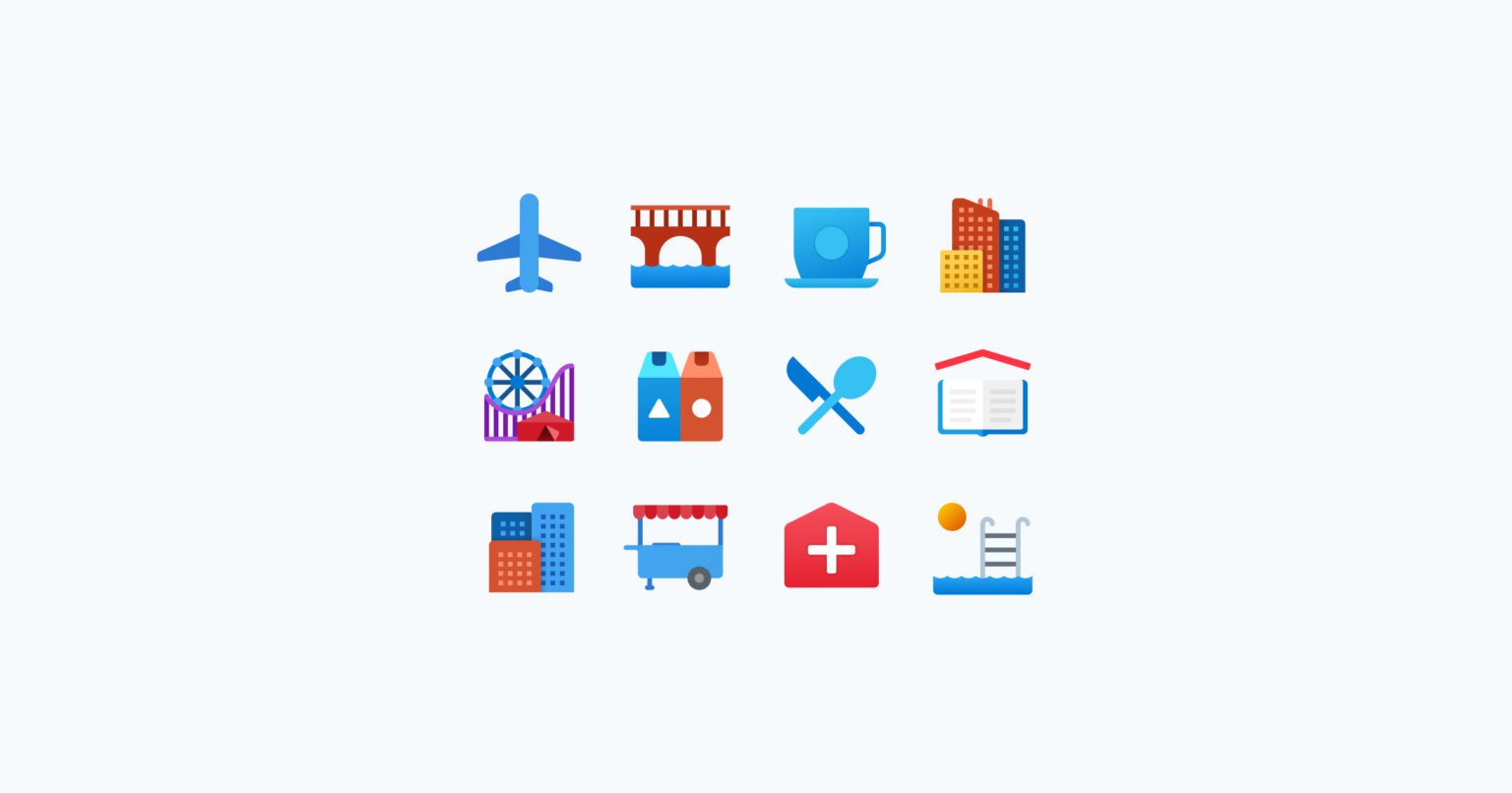 Fluent Icons: 10 Packs of Bright Graphics on Popular Topics Fluent Icons: 10 Packs of Bright Graphics on Popular Topics