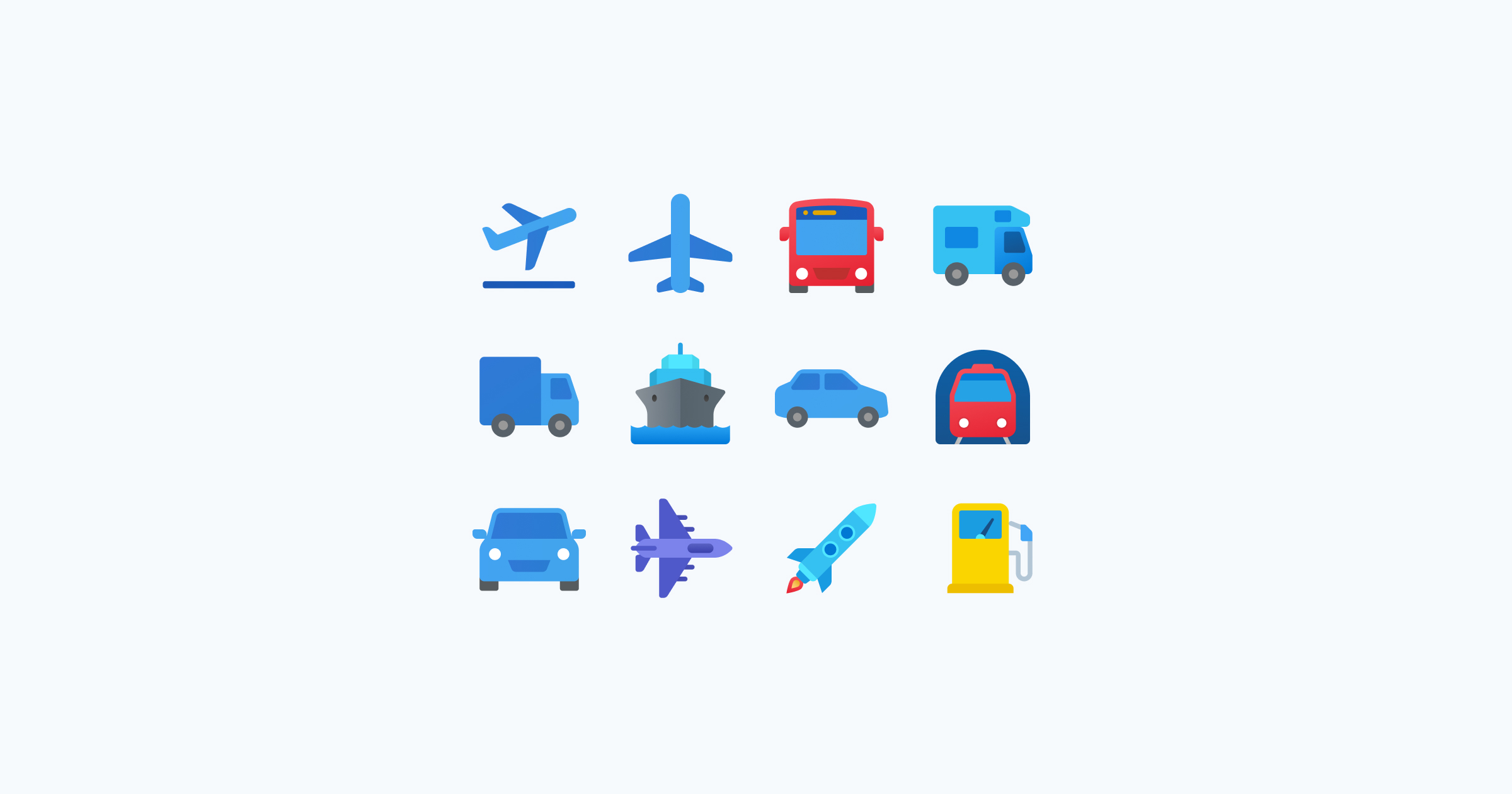 Fluent Icons: 10 Packs of Bright Graphics on Popular Topics Fluent Icons: 10 Packs of Bright Graphics on Popular Topics