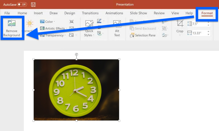 How to Remove Background from Picture in PowerPoint